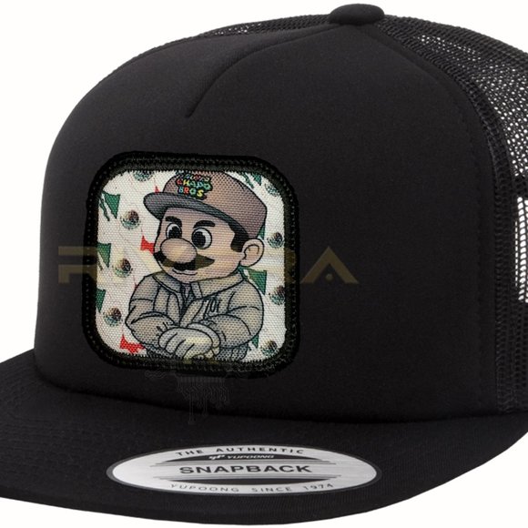 Adiracaro_Yupoong | Accessories | Chapo Bros Mexico Maps Hat Black La ...
